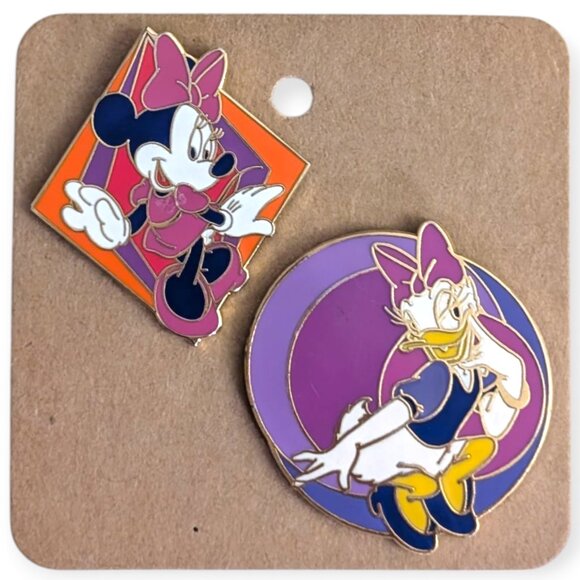 Disney | Accessories | Minnie Mouse And Daisy Duck Vintage Disney Pins ...